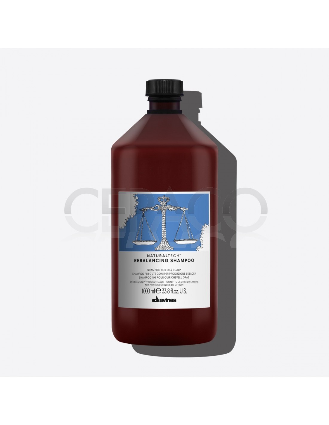 Davines Naturaltech Rebalancing Shampoo 1000ml Cepaco Le Centre D